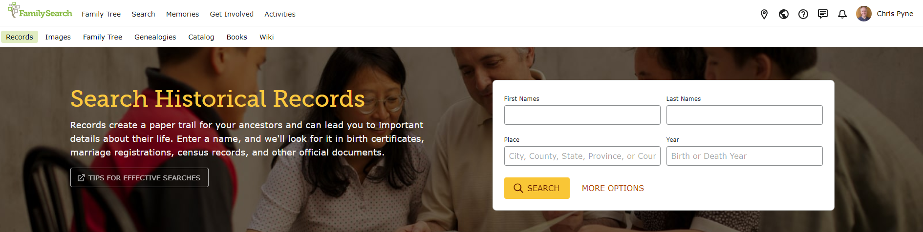 FamilySearch – Halsall Family Histories