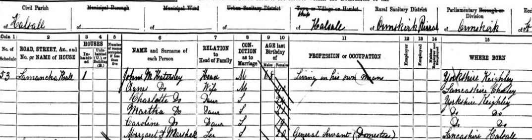 Landmark – La Mancha & Hattersley – Halsall Family Histories